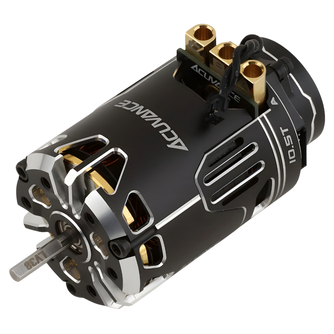 Acuvance Fledge 10.5T Sensored Brushless 1/10 Motor w/ Fan (Black) FLE – OZRC
