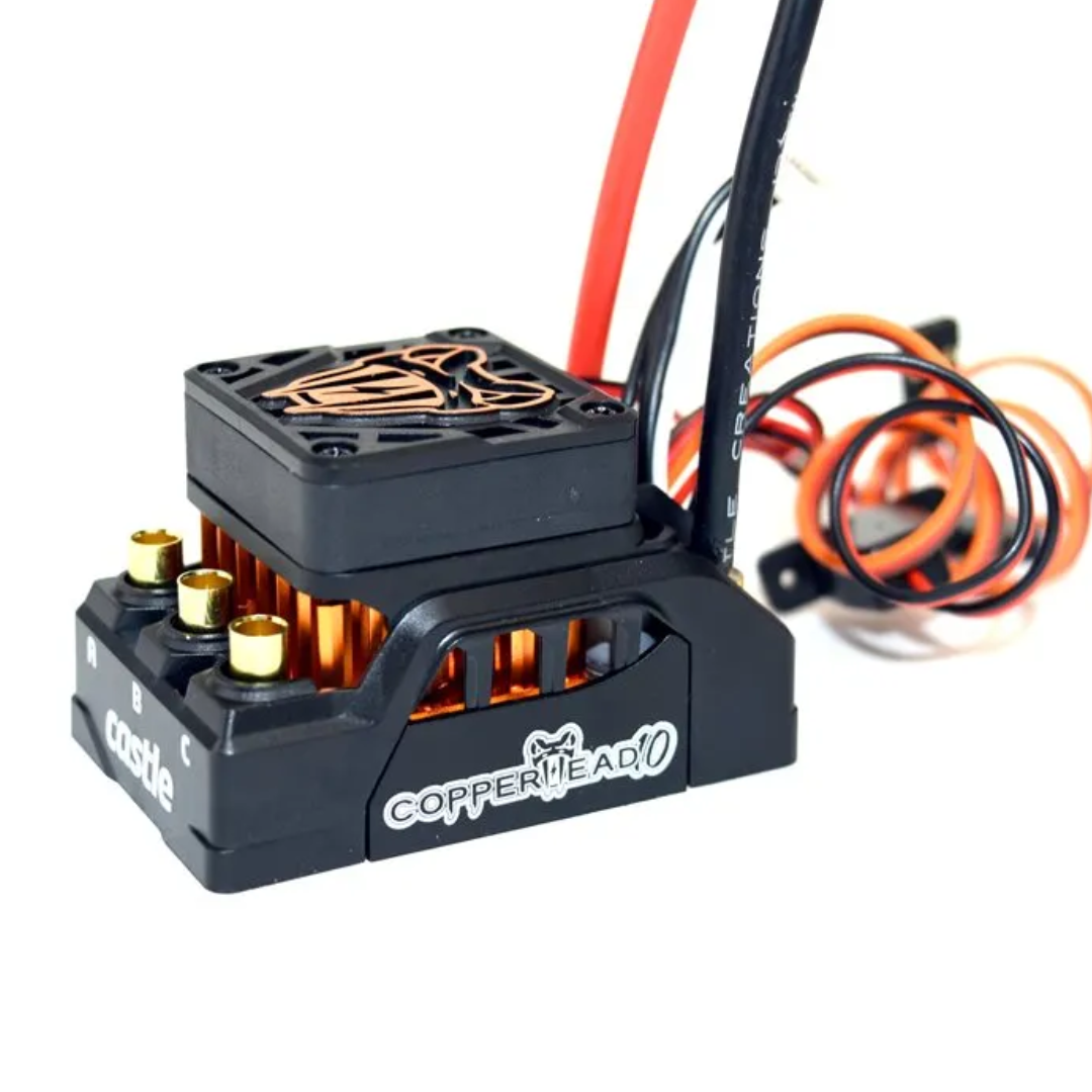 Castle Creations Copperhead 10 4S Brushless Sensored ESC CSE010016600 – OZRC