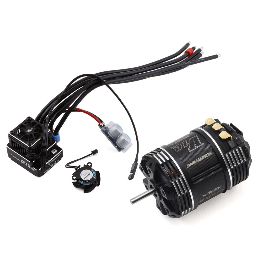 Hobbywing XR10 Pro G2S ESC & V10 G3 6.5T Sensored Brushless Motor Comb – OZRC