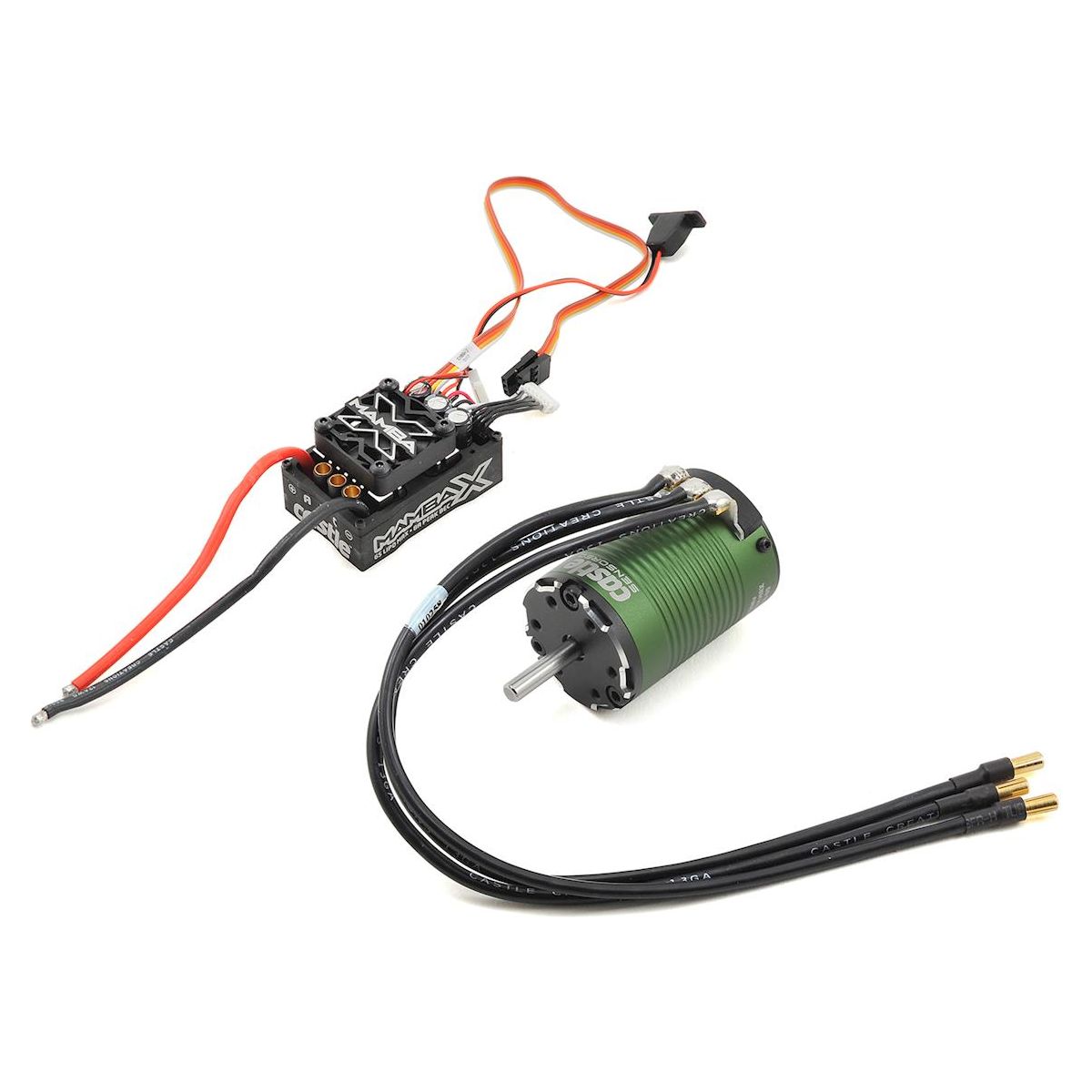 Castle Creations Mamba X SCT Pro Brushless ESC, 1410-3800Kv 5mm, 25.2v – OZRC