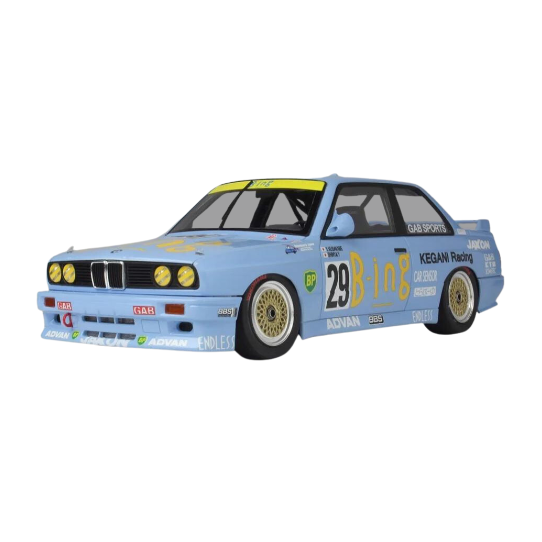 Nunu 1/24 BMW M3 E30 JTC 1990 InterTEC Class Winner Plastic Model Kit – OZRC