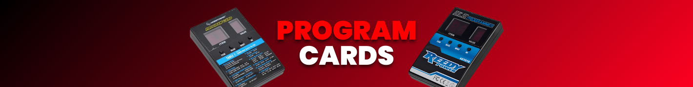 RC Program Cards | ESC Programming Cards – OZRC