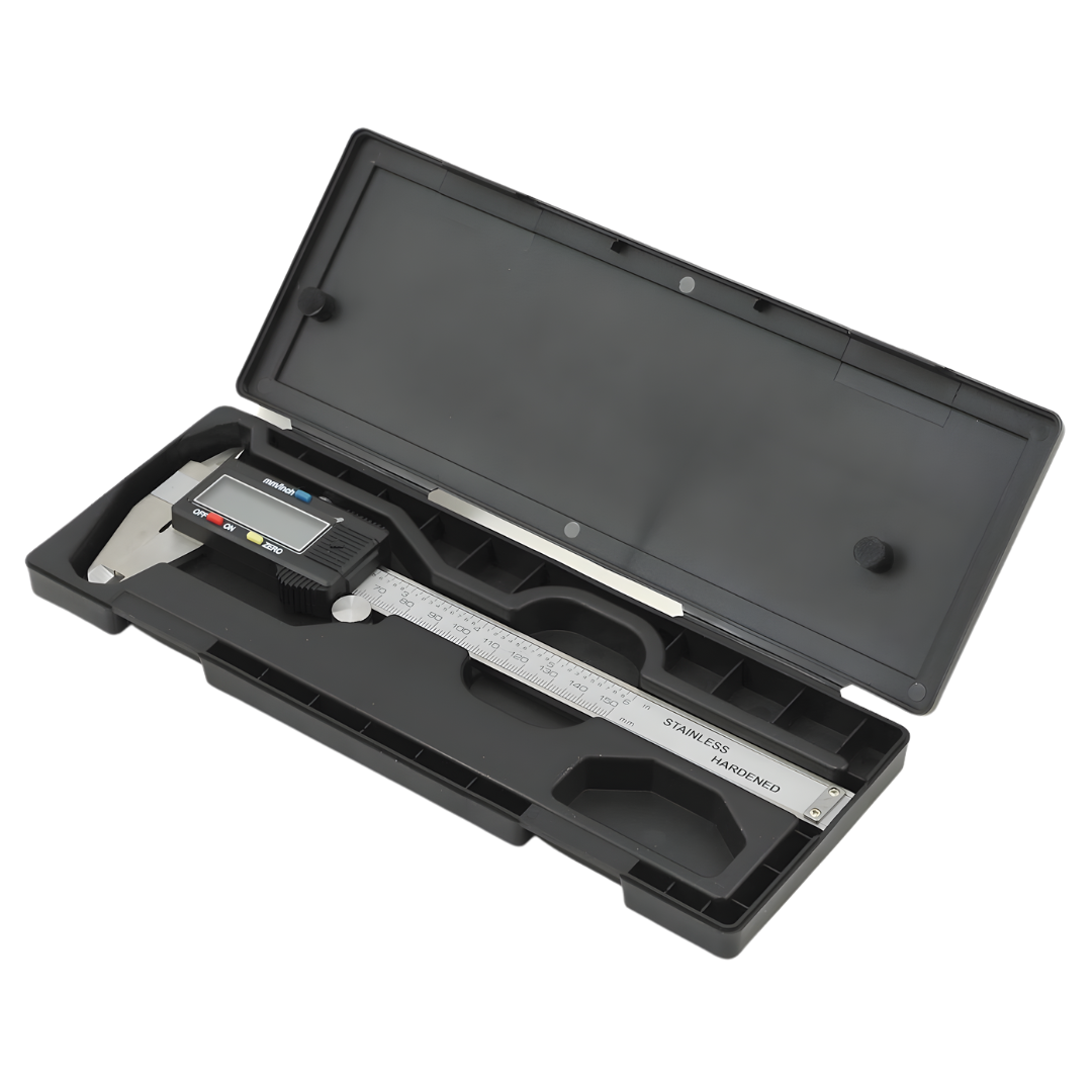 ProTek RC 6in Digital Caliper LCD Display w Hard Case PTK-8290 – OZRC