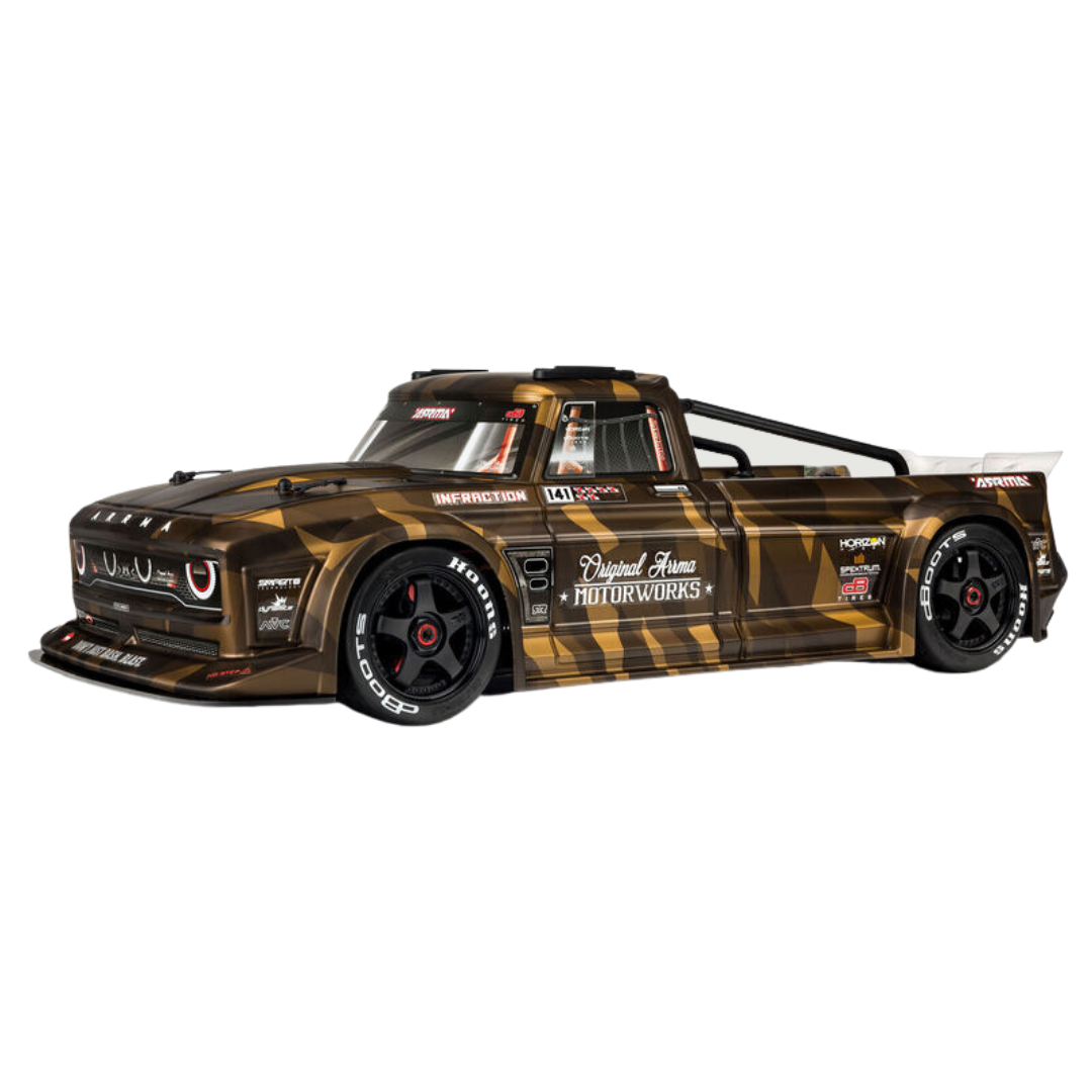 Arrma Infraction 1/7 6S BLX All-Road Street Bash RTR (Brown) ARA109001 ...