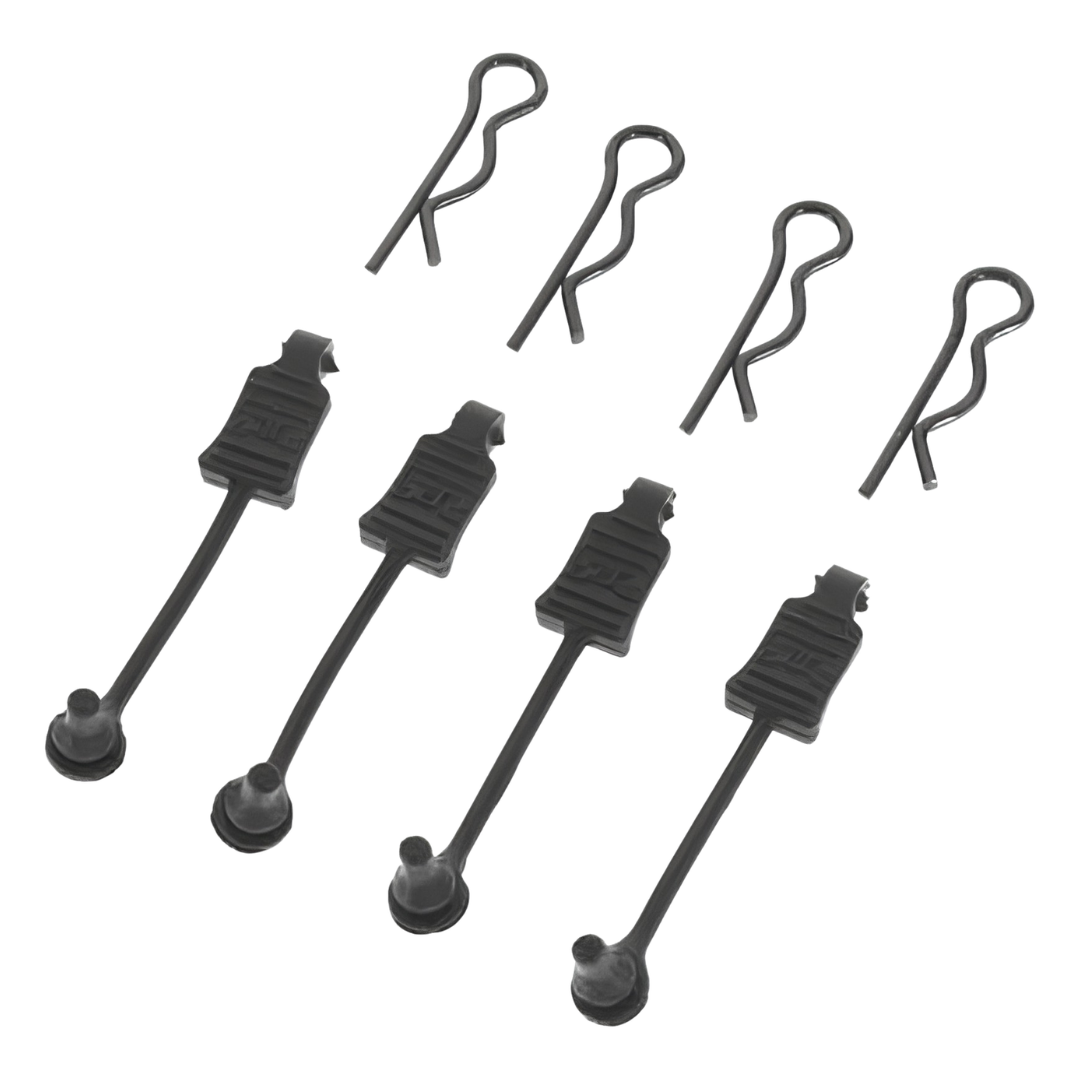 Arrma Body Clip Retainer 1/8 Scale Black (4), AR390178 – OZRC