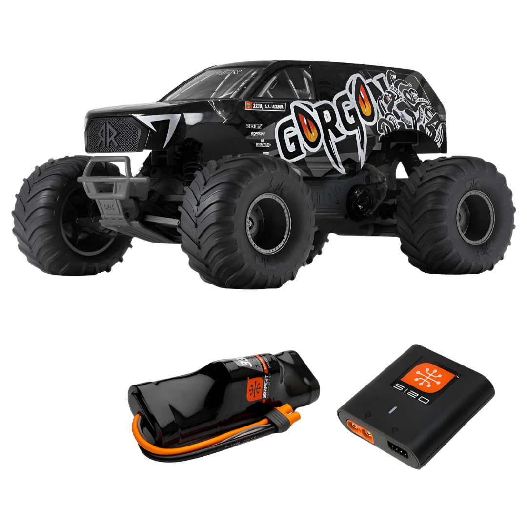 Arrma Gorgon 2WD RC Monster Truck Kit w/ Electronics ARA3230SKT1 – OZRC
