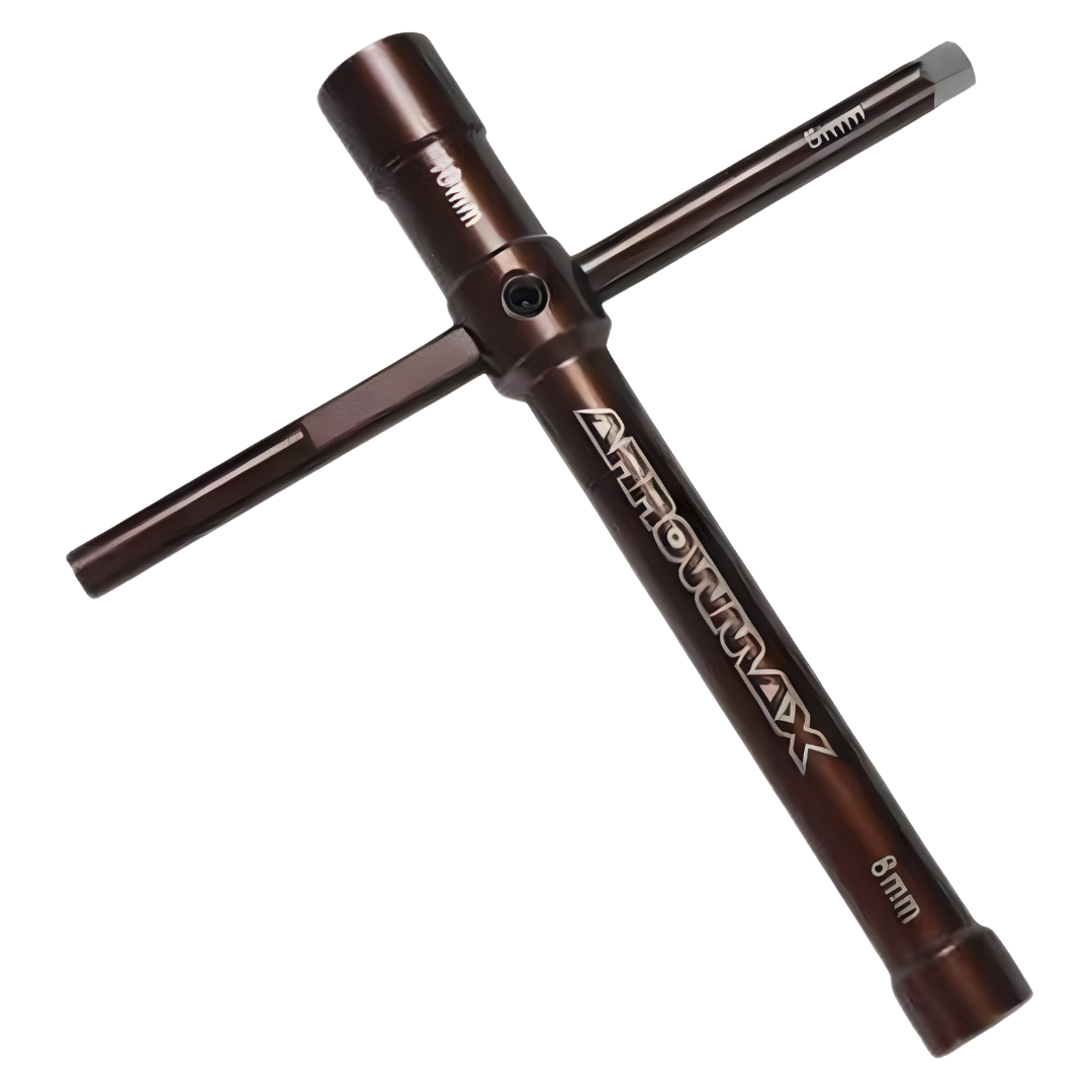 Arrowmax Glow Plug/Clutch Nut Wrench (10mm Long) 190002 – OZRC