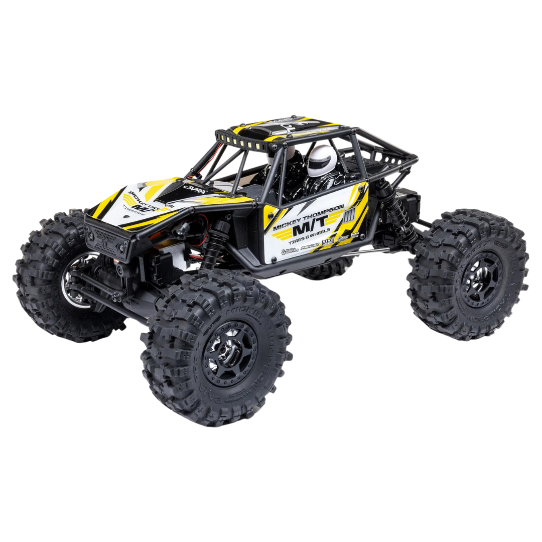 Axial UTB18 Capra 1/18 4WS RC Rock Crawler RTR Yellow AXI-1750T2 – OZRC