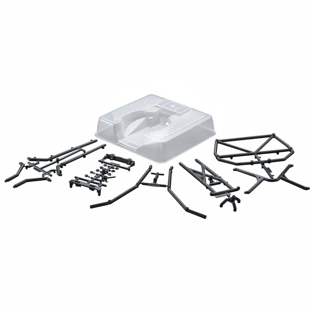 Axial Roll Cage Flat Bed Set for SCX10 Trail Honcho Body (Original, Le ...