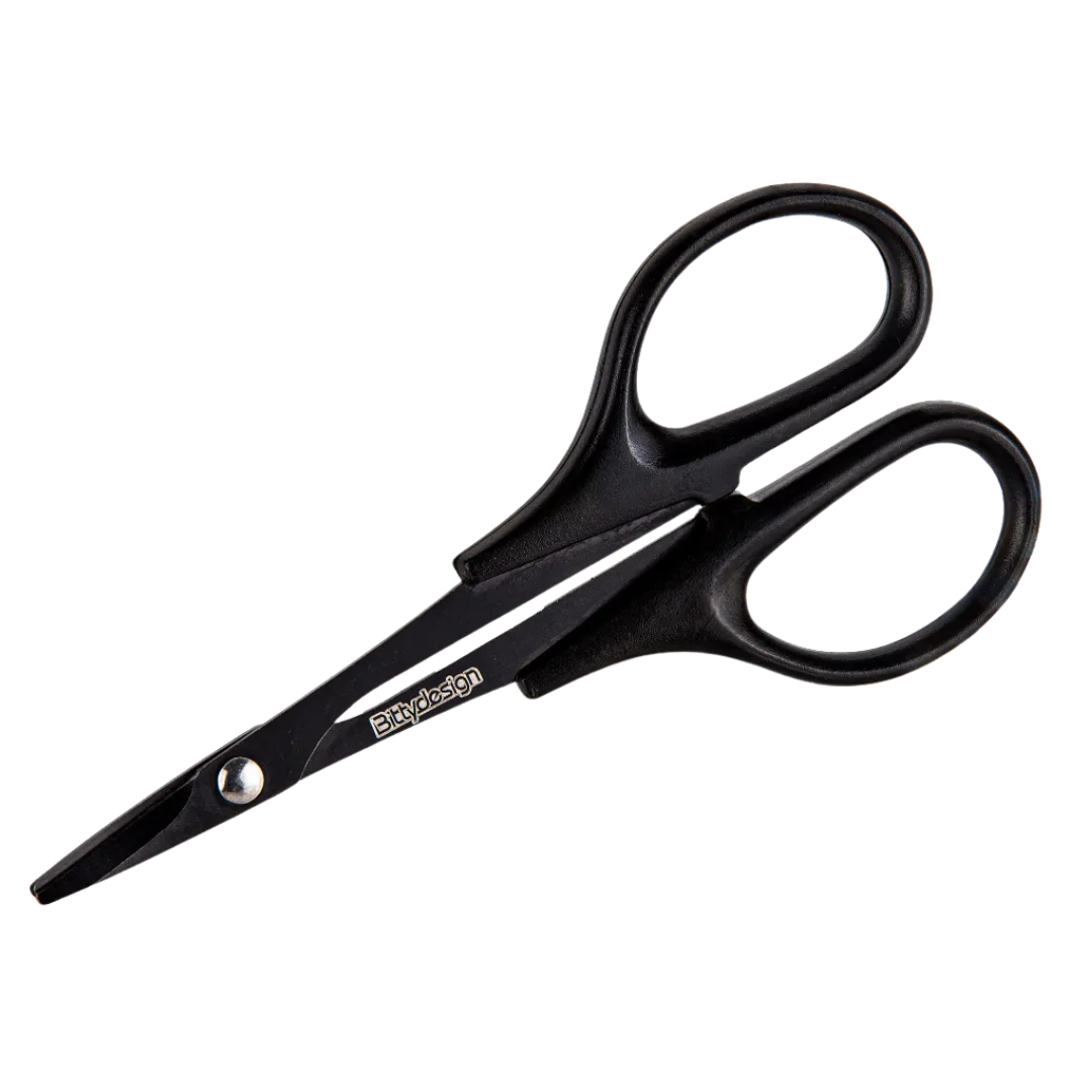 Bittydesign 5.5inch Straight Tip Polycarbonate Scissors Black BDSS-379 ...