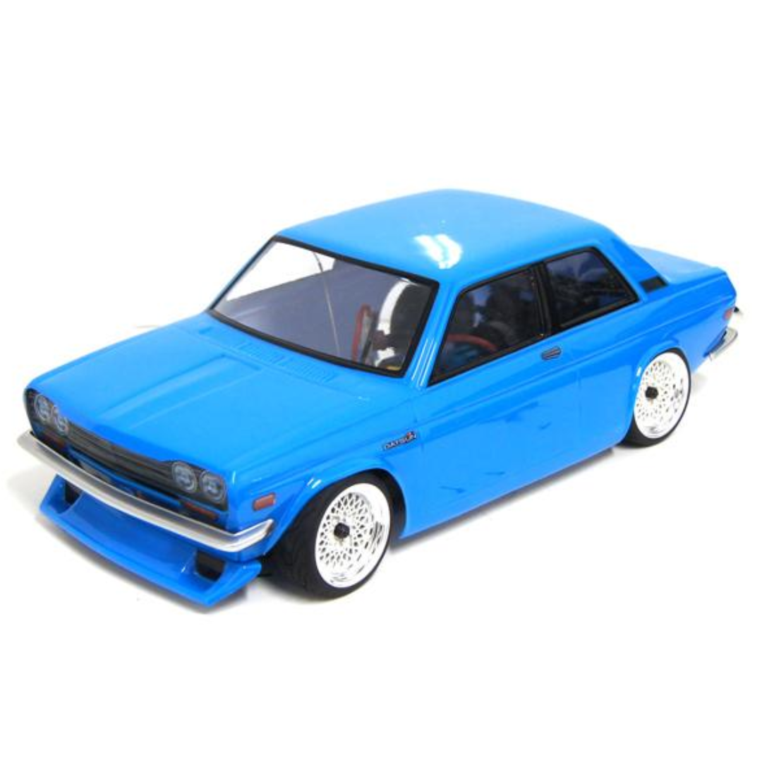 BodyWorx Datsun 510 Clear 1/10 Clear Unpainted RC Car Body Shell BWX-N ...