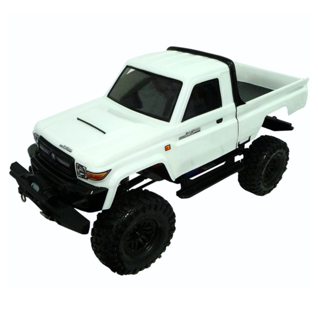 Bodyworx Toyota Land Cruiser LC70 1/10 Crawler Clear Body Shell BWX-CB ...