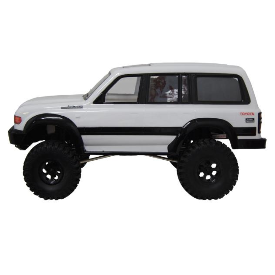 Bodyworx Toyota Land Cruiser LC80 1/10 Crawler Clear Body Shell BWX-CB ...