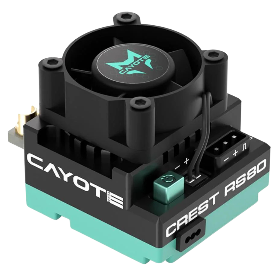 Cayote CREST RS80 Sensored Brushless ESC CA-CYEA11003 – OZRC