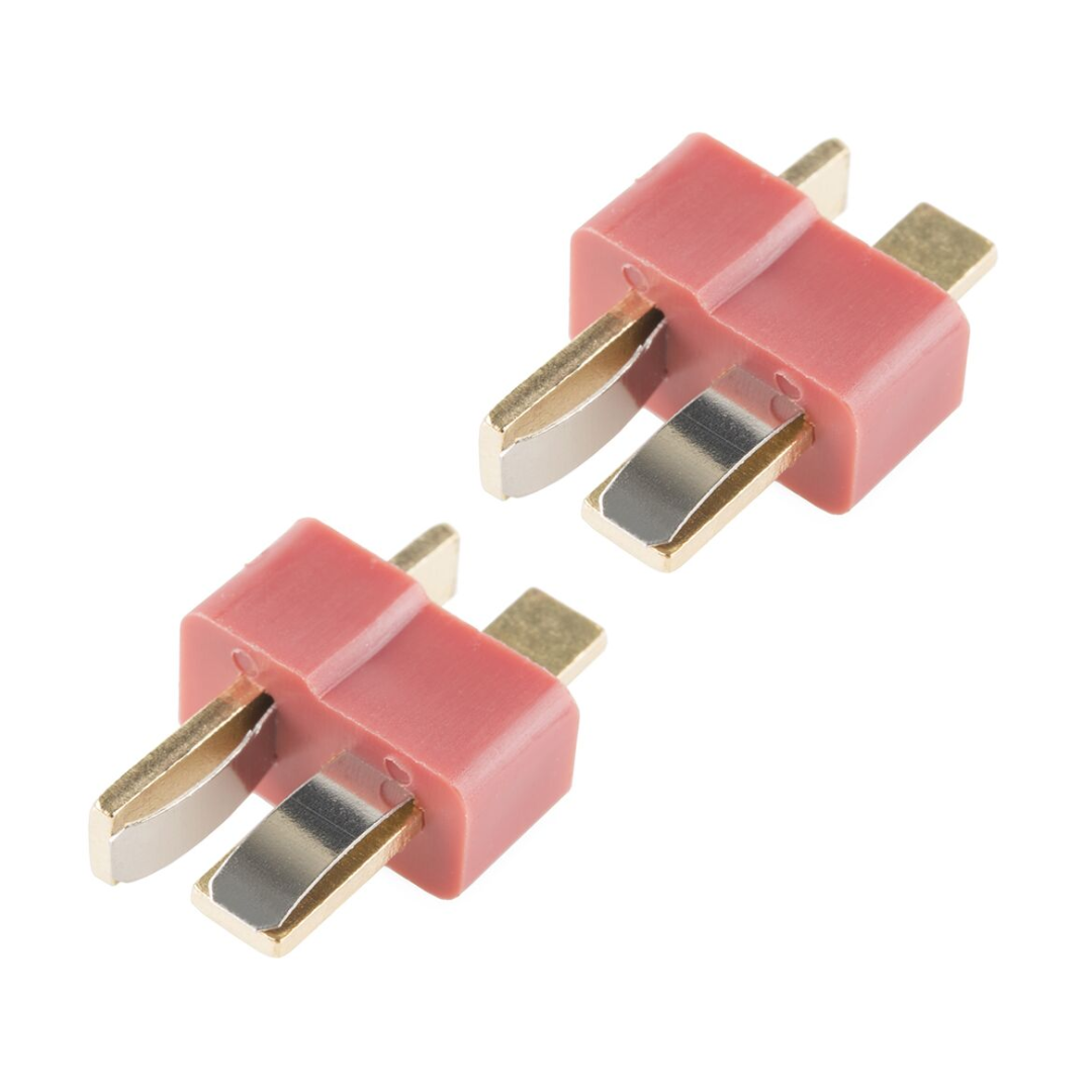Deans Ultra T Male Connector Plugs 2 pcs – OZRC