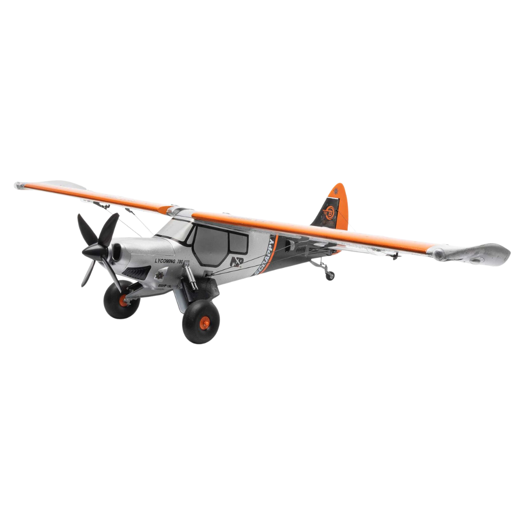 E-flite Micro Scrappy 800mm BNF Basic AS3X SAFE RC Bush Plane EFL02150 ...