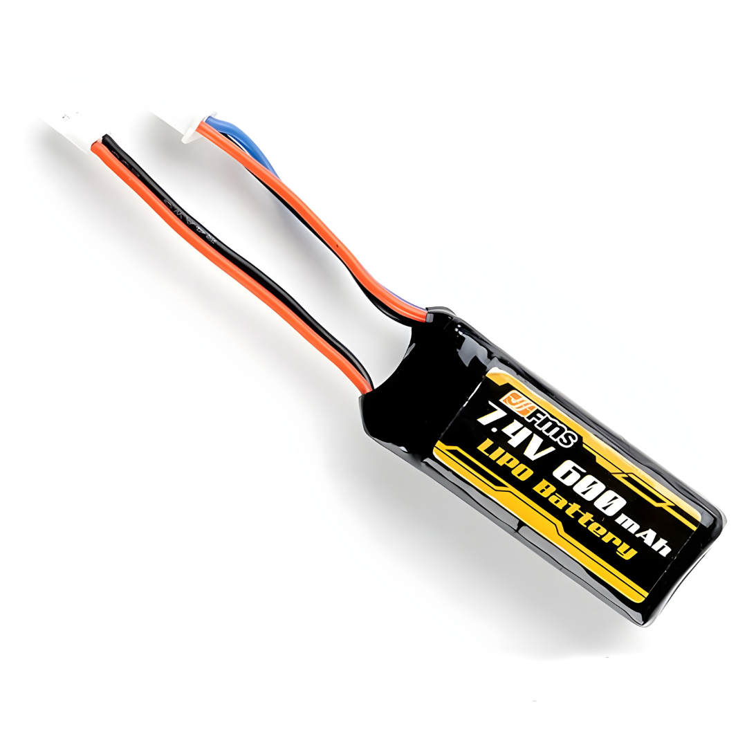 FMS 7.4V 600mAh LiPo Battery C2024 – OZRC