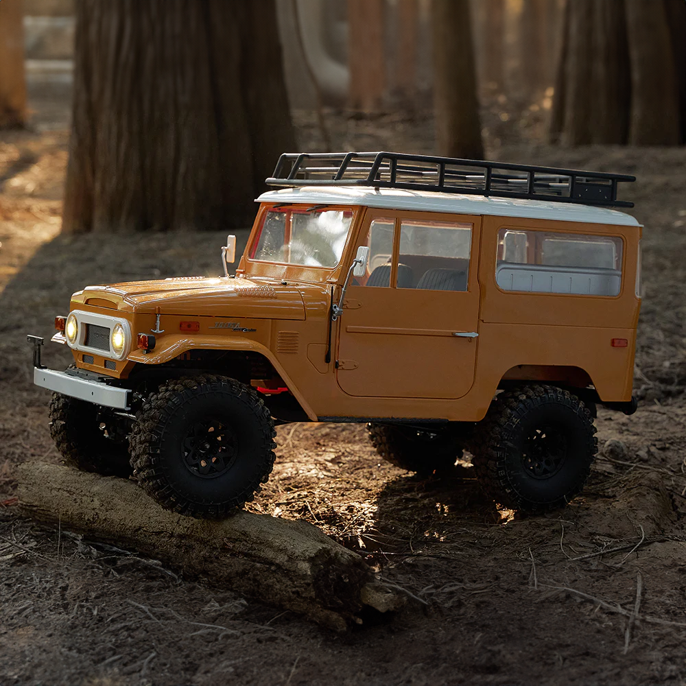 FMS Toyota Land Cruiser FJ40 1/10 Scale RC Rock Crawler 4x4 RS FMS1103 ...