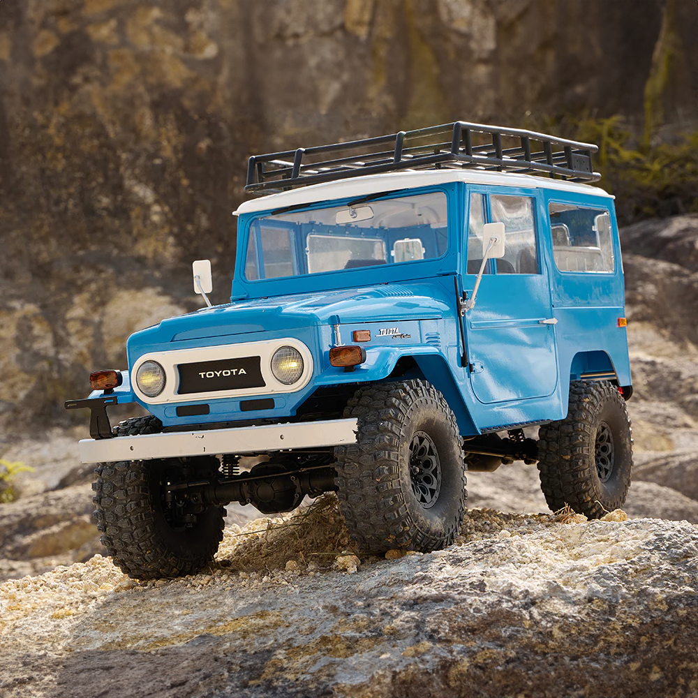 FMS Toyota Land Cruiser FJ40 1/10 Scale RC Rock Crawler 4x4 RS FMS1103 ...