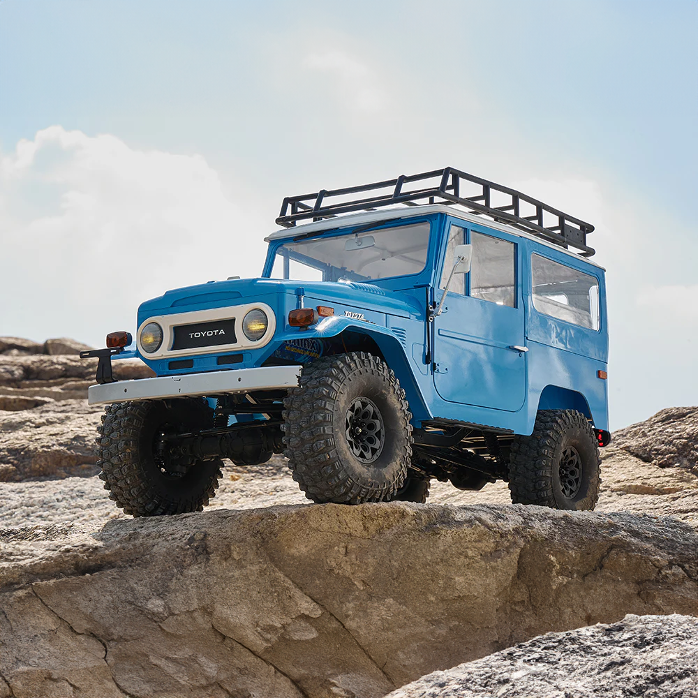 FMS Toyota Land Cruiser FJ40 1/10 Scale RC Rock Crawler 4x4 RS FMS1103 ...