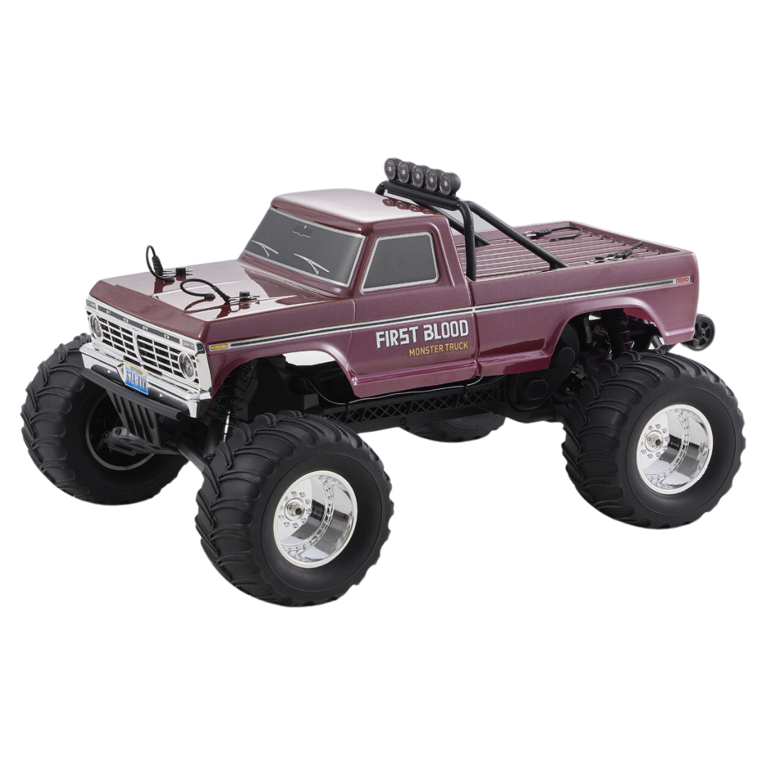 FMS Ford F100 1/10 RTR 2WD RC Monster Truck First Blood FMS11023RTRFB ...