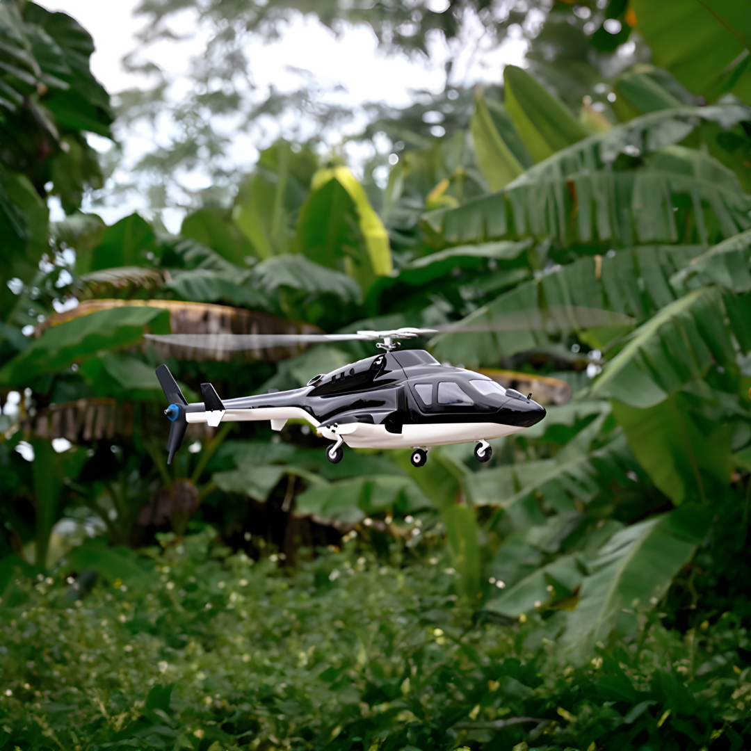 Flywing Airwolf RTF RC Helicopter 840mm 6ch W/ GPS Hovering FW450L – OZRC