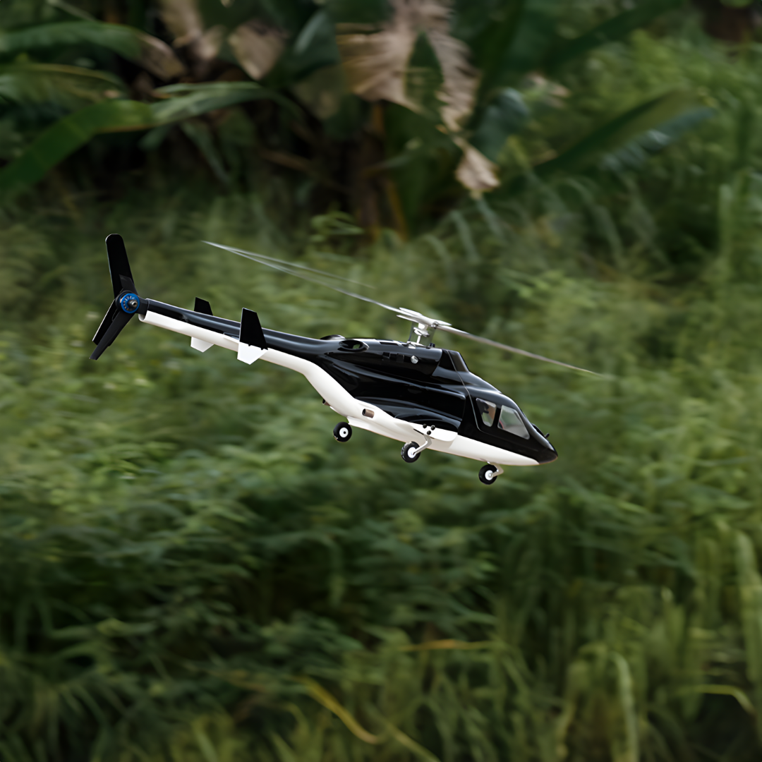 Flywing Airwolf RTF RC Helicopter 840mm 6ch W/ GPS Hovering FW450L – OZRC