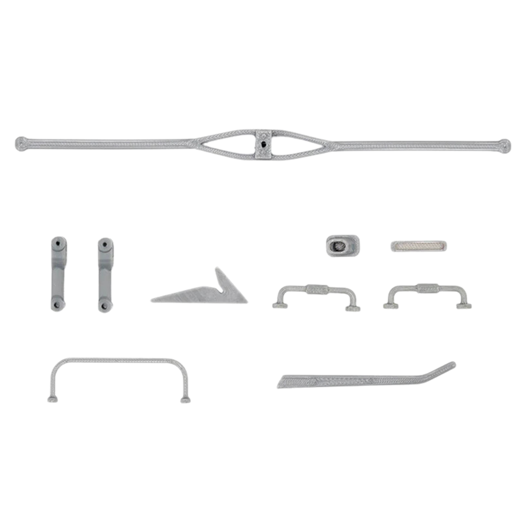 Flywing 3D Printed TPU Decorative Parts For UH-1 Huey Helicopter FS50 ...