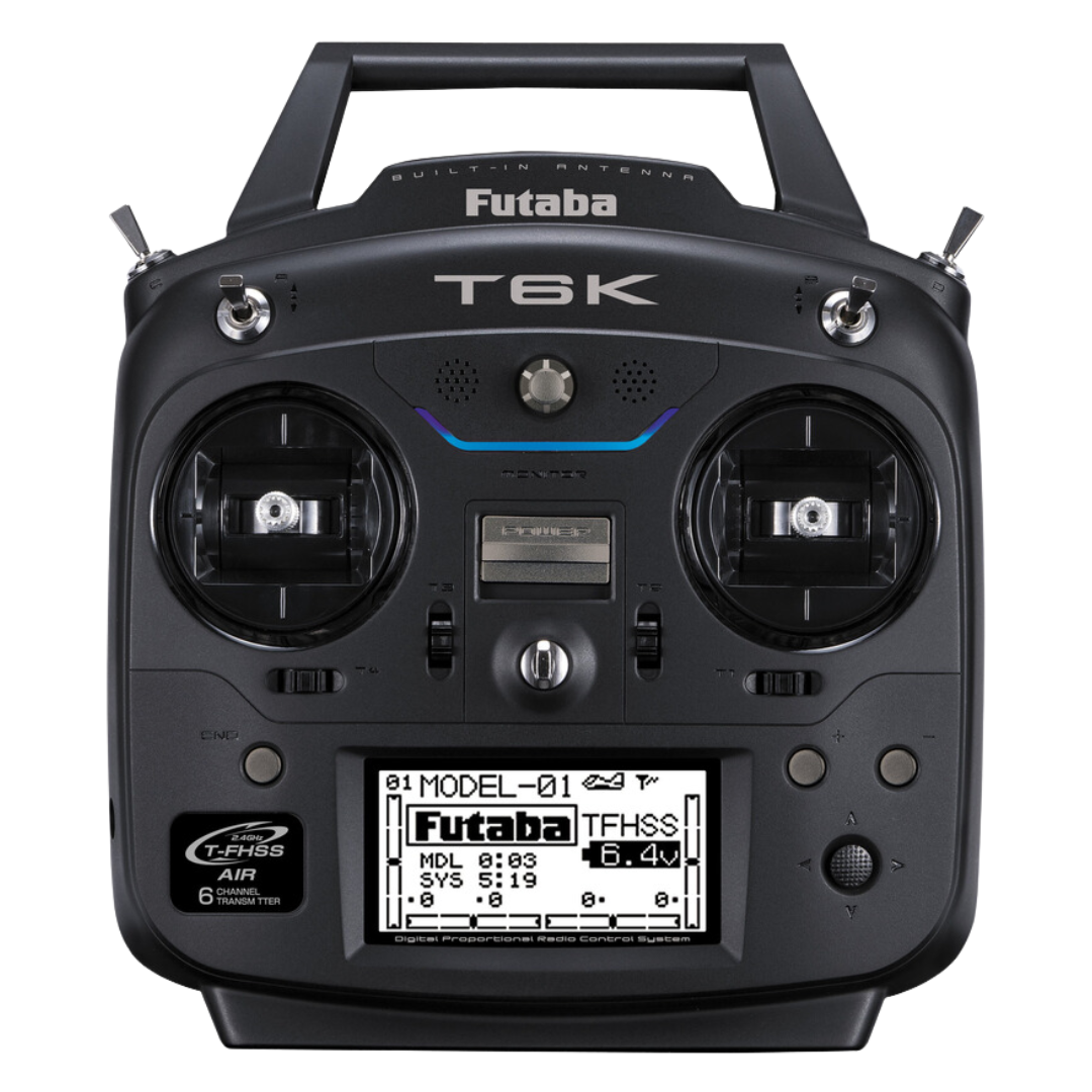 Futaba T6K 8ch T-FHSS Mode1 Transmitter w/ R3006SB Receiver FUT6KR3006 ...