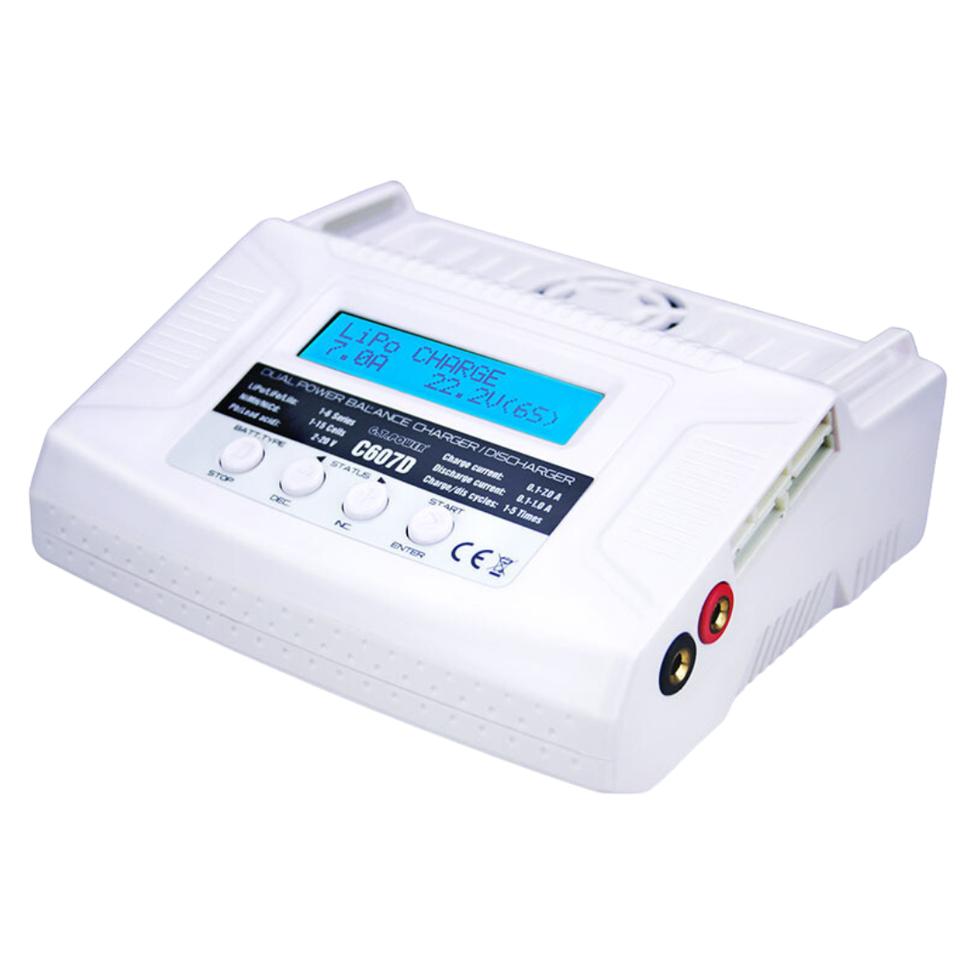 G.T. Power C607D AC/DC Smart Charger For LiPo/LiFe/Lilo/LiHv/NiMH/NiCd ...