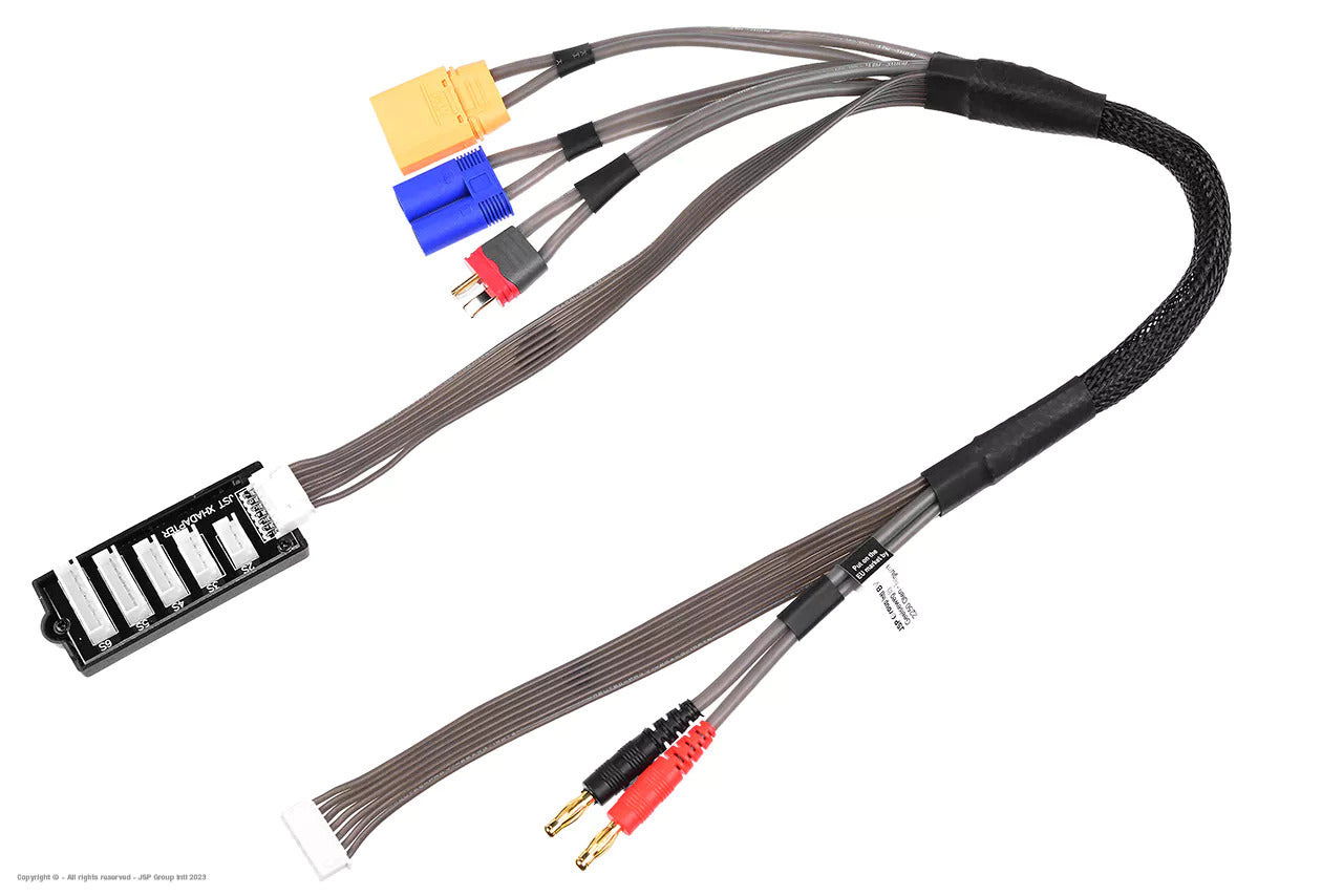 Revtec GF1208 040 Charge Balance Lead Banana 4mm XT90 EC5 T Plug – OZRC