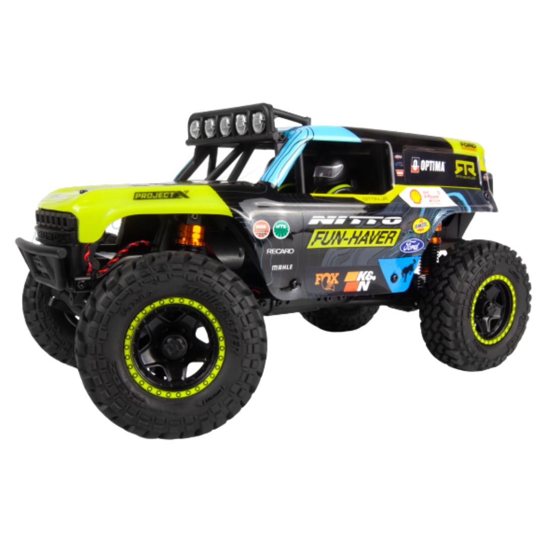HPI Venture18 U4 Flux Ford Bronco 4400 RTR 1/18 RC Crawler Vaughn Gitt ...