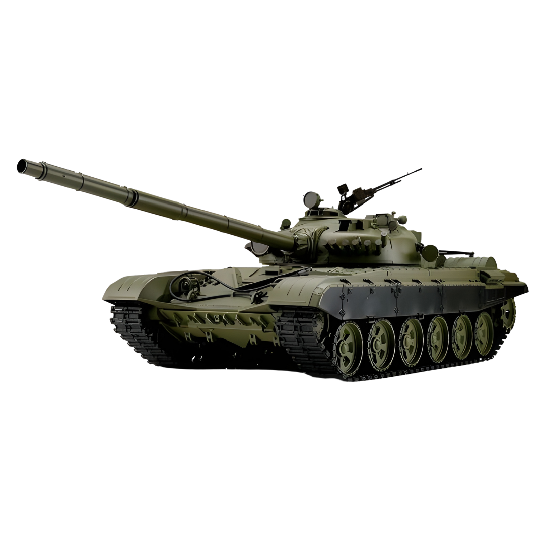 Henglong Russian ERA T-72 RC Battle Tank RTR Version 7.0 1/16th 3939-1 ...
