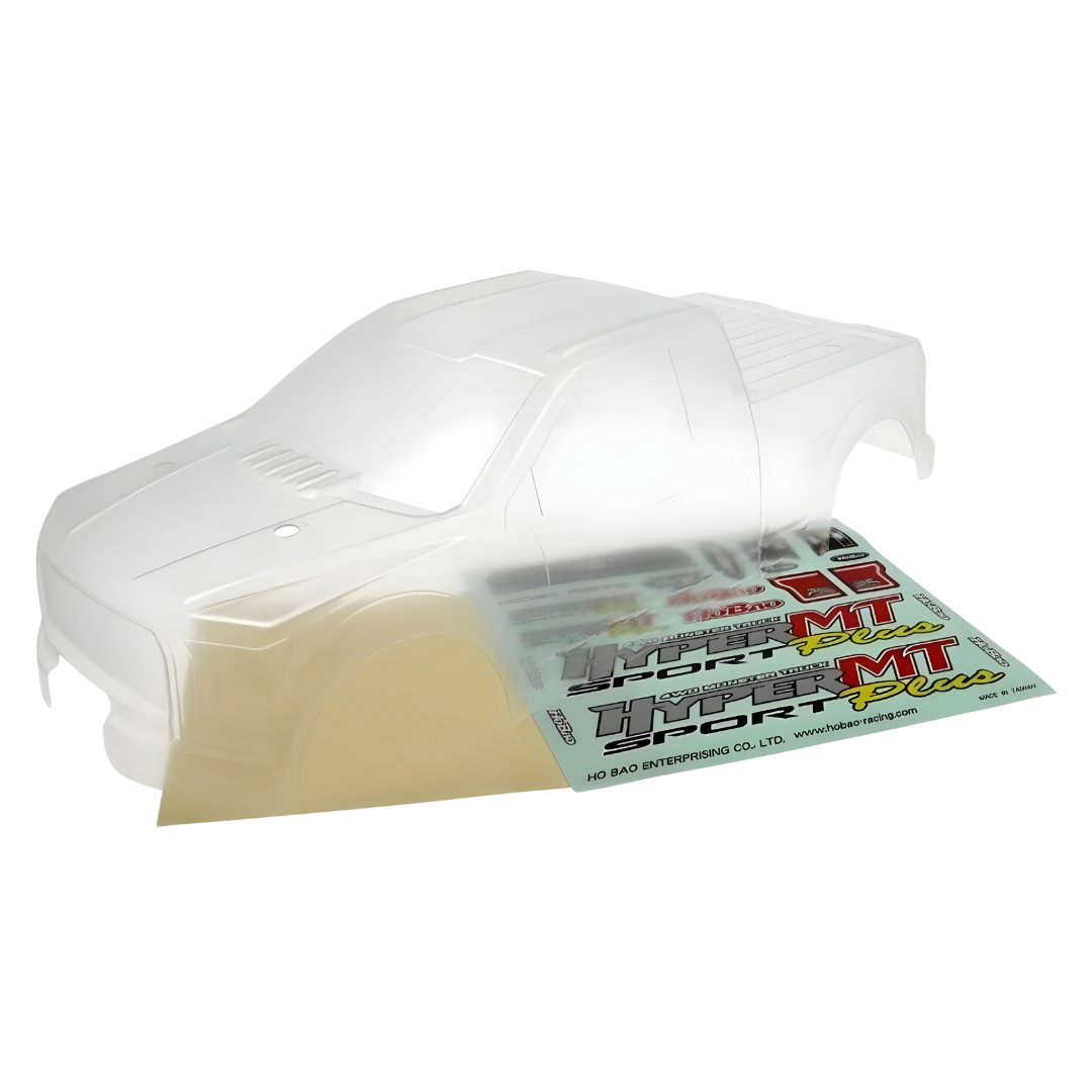 Hobao MT Plus 1/8 Monster Truck Clear Body Shell OP-0125 – OZRC