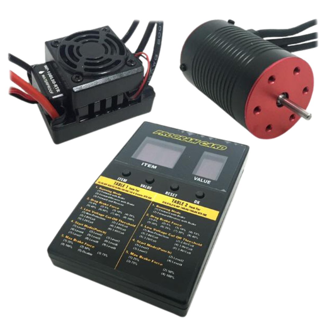 Hobby Works 4000KV Brushless 3652 Motor & ESC Combo 50A HWR-C100 – OZRC