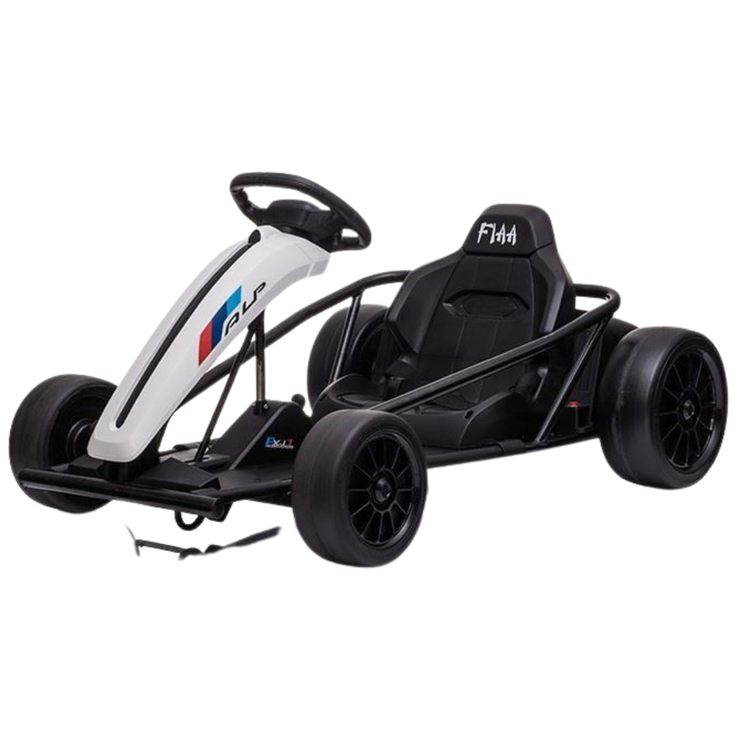 Hollicy Drift Cart Electric Ride-On 2WD Electric (White) SX1968-W – OZRC