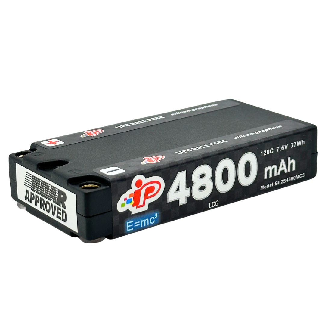 Intellect 2024 MC3 4800mAh 2S 7.6V 120C Platinum Series Lipo Battery S ...