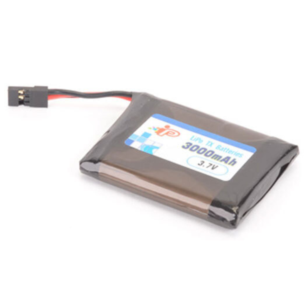 Intellect 3000mAh 3.7v LiPo Battery for Sanwa MT44 & other Transmitter ...