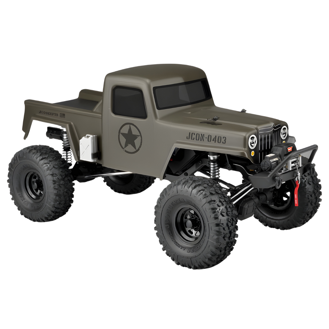 JConcepts JCI Creep RC Crawler Body Shell Clear Unpainted JC 0403 – OZRC