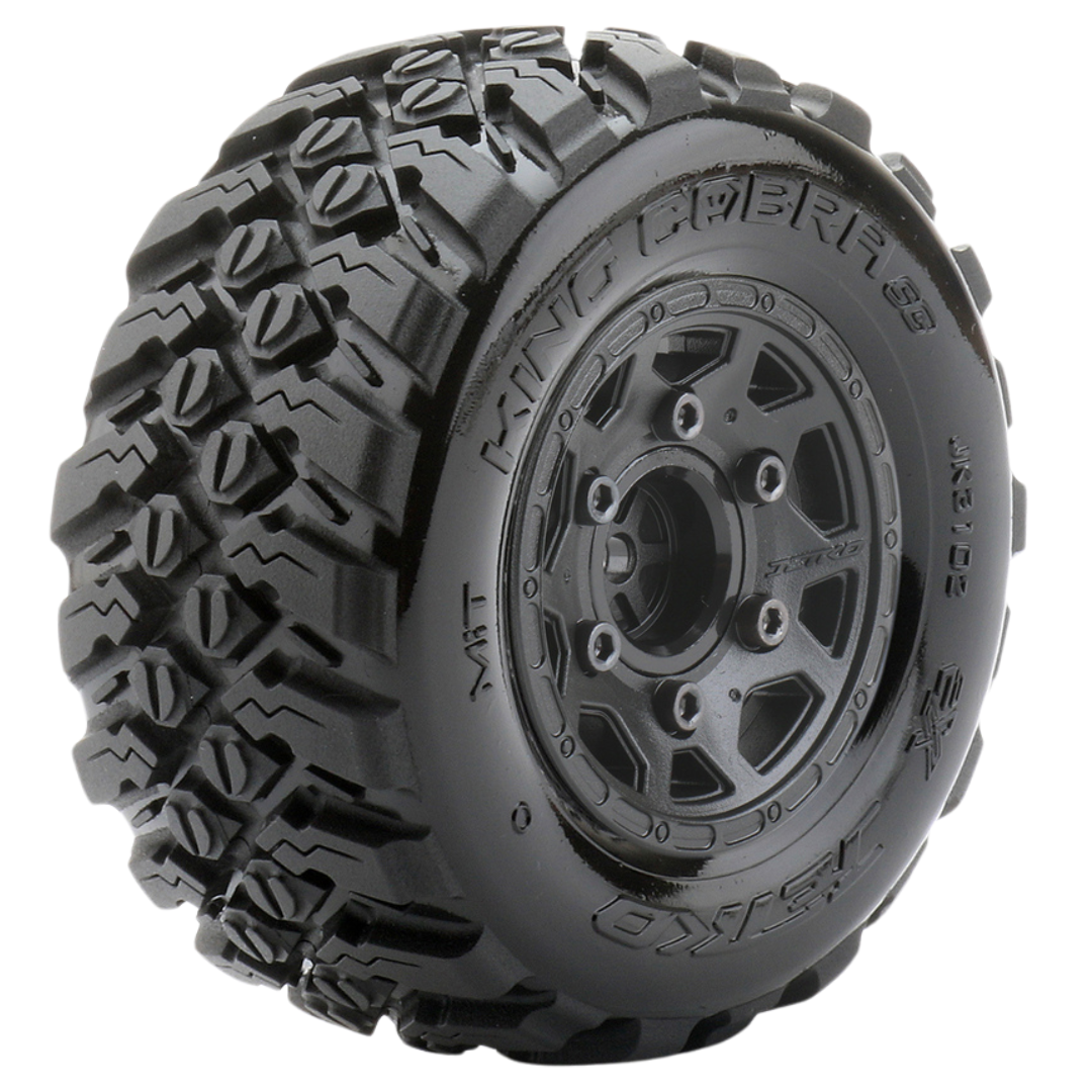 Jetko King Cobra Short Course Wheels & Tyres SC 12mm 2pcs 1/10 JKO3102 ...