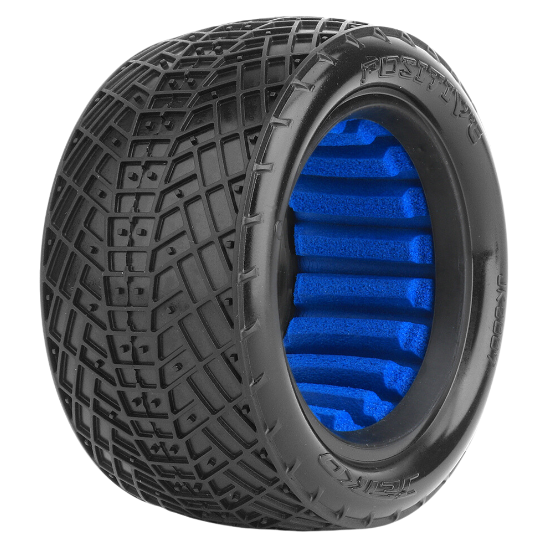 Jetko Positive 1/10 2WD/4WD Rear Buggy Pre-Glued Tyres Med Soft 2pc JK ...