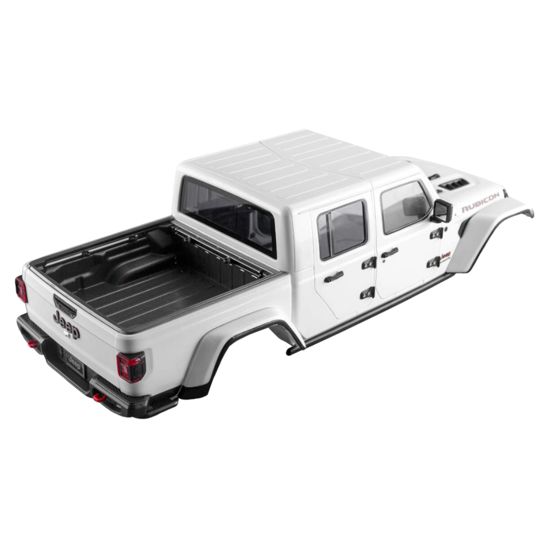 Killerbody Jeep Gladiator 1/10 Rock Crawler Hard Body Kit (White) 313m ...