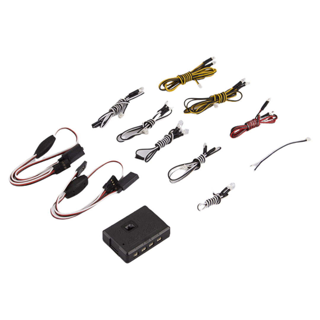 Killerbody LED Light Unit Set & Control Box 17 LEDS For RC Cars 48735 ...
