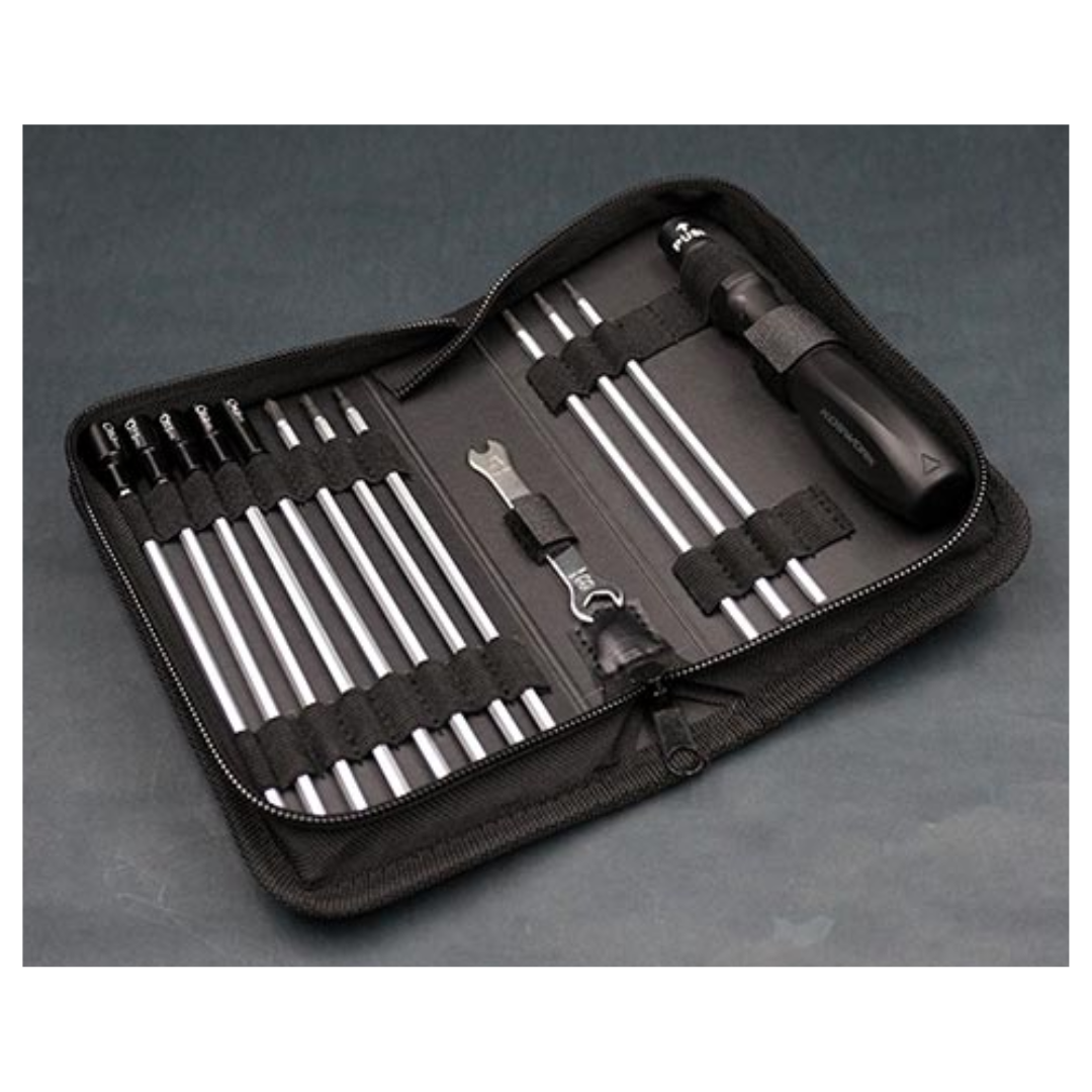 Koswork complete Tool Kit W/Pouch (Light Large Tri Handle) for Traxxas ...