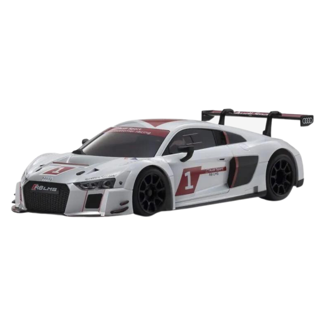 Kyosho Audi LMS 2015 ASC Body Shell White 1/24 Mini-Z MZP246AS – OZRC