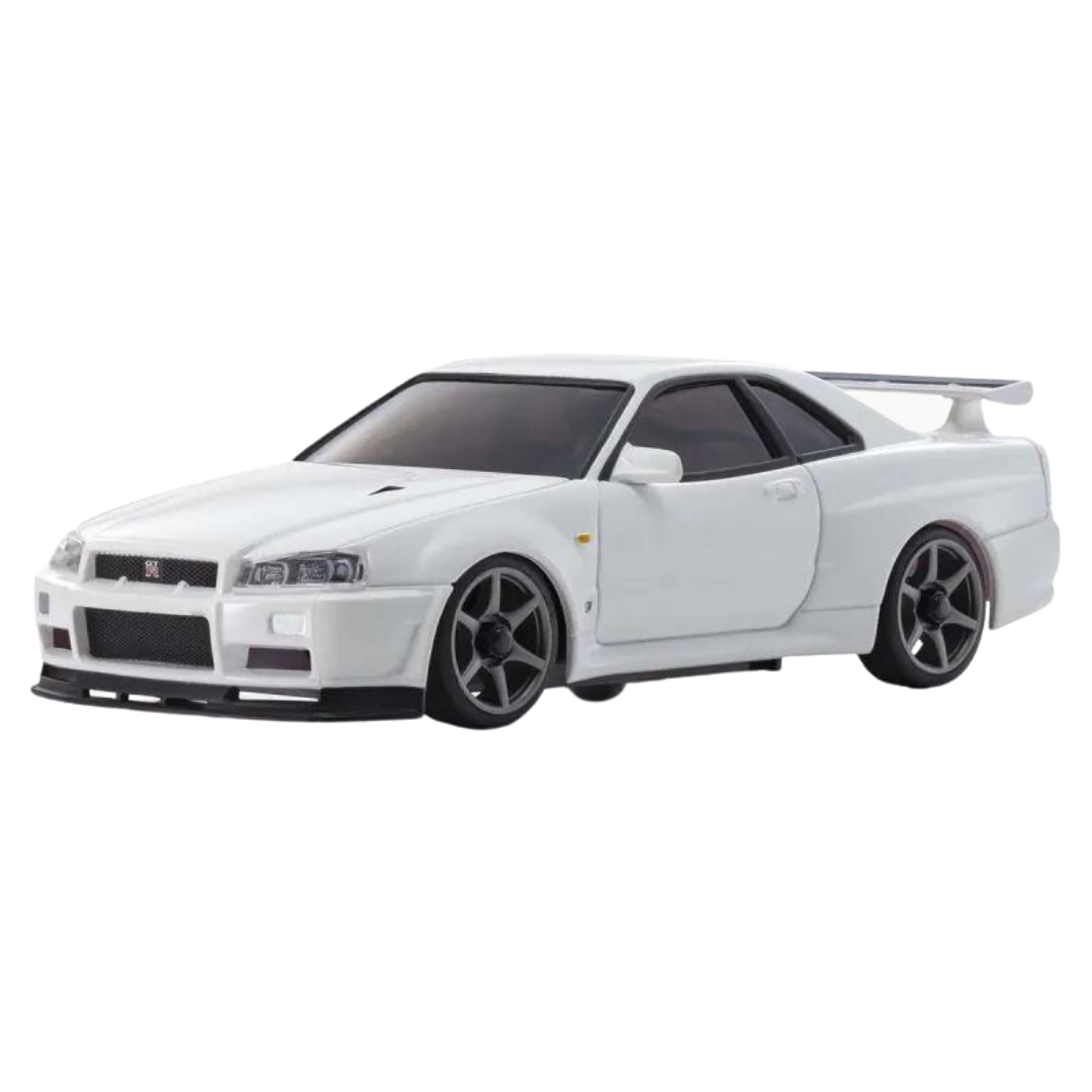 Kyosho Nissan Skyline GT-R R34 V.SPEC II NUR 1/24 Mini-Z RTR RC Car (W ...