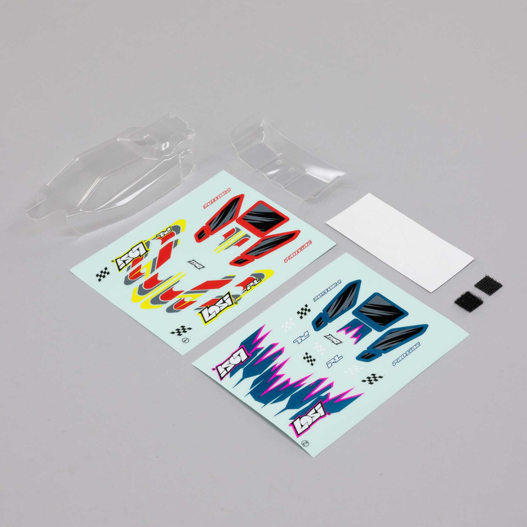 Losi Clear Body Shell & Wing for 1/24 RC Buggy Micro-B LOS-1771 – OZRC