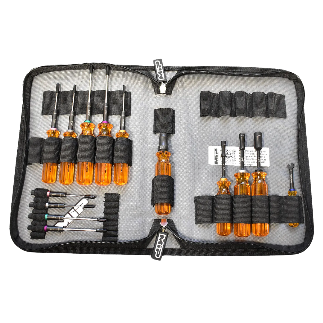 MIP RC10 Essentials Tool Kit Suits RC10 RC10T RC10DS Vehicles Black 52 ...