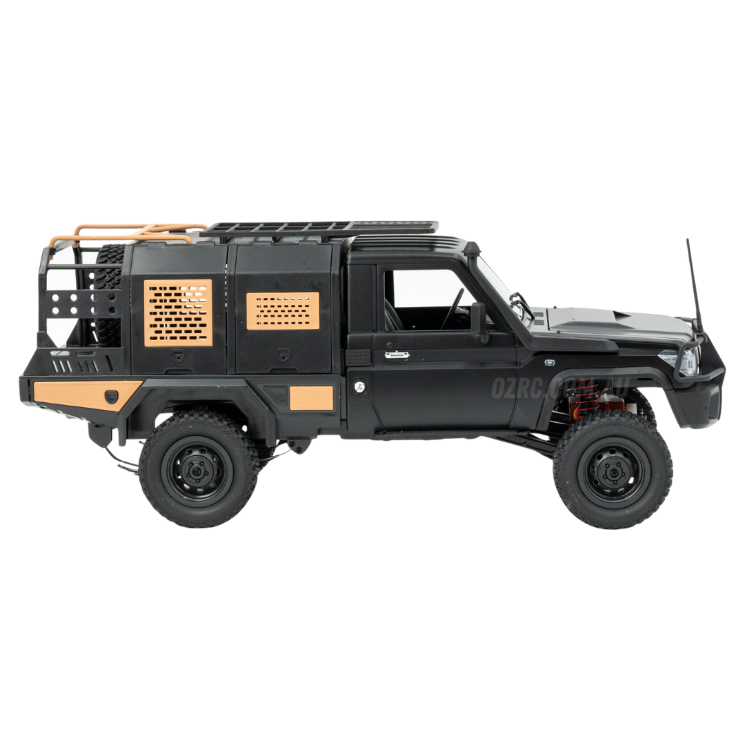 MN Model 1/12 Toyota LC79 Land Cruiser 4WD RC Crawler RTR Black MN-82S ...
