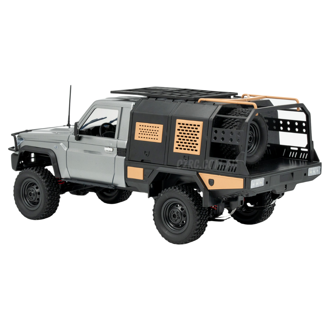 MN Model 1/12 Toyota LC79 Land Cruiser 4WD RC Crawler RTR Grey MN-82S ...